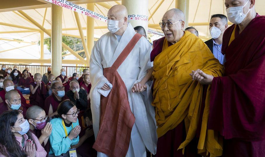 Some 5,000 from 65 countries attend Dalai Lama’s teaching on the wisdom ...