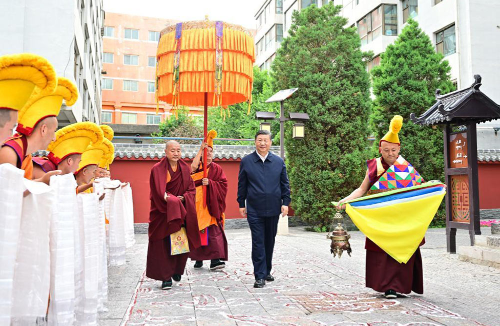 President Xi inspects Tibet Sinicization drive in Qinghai province ...