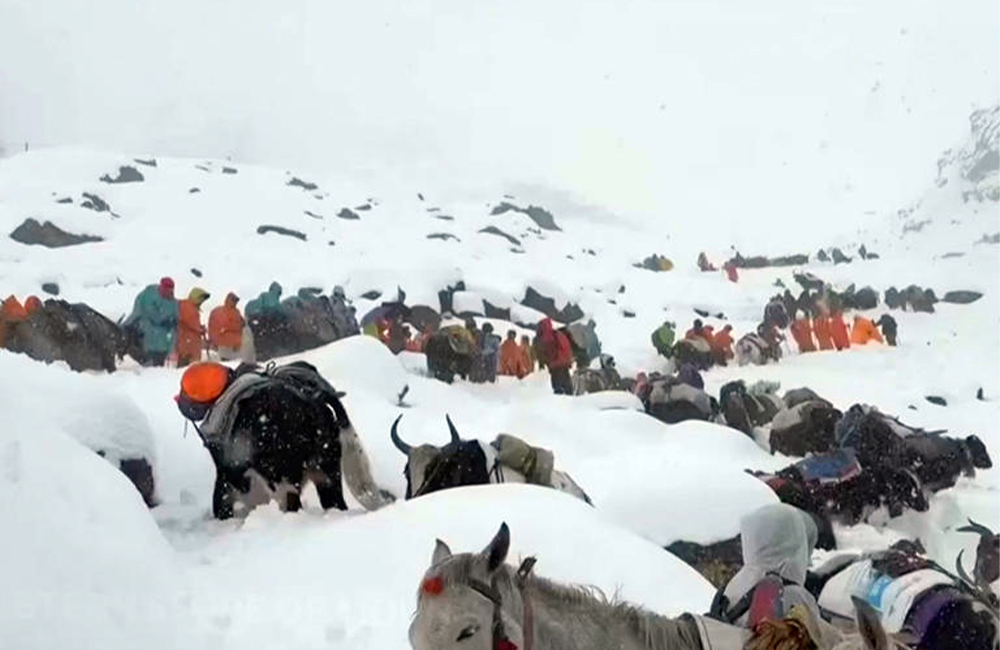 All blizzard-stranded hikers, guides and porters at Mt Everest, Qilian Mountains rescued ...